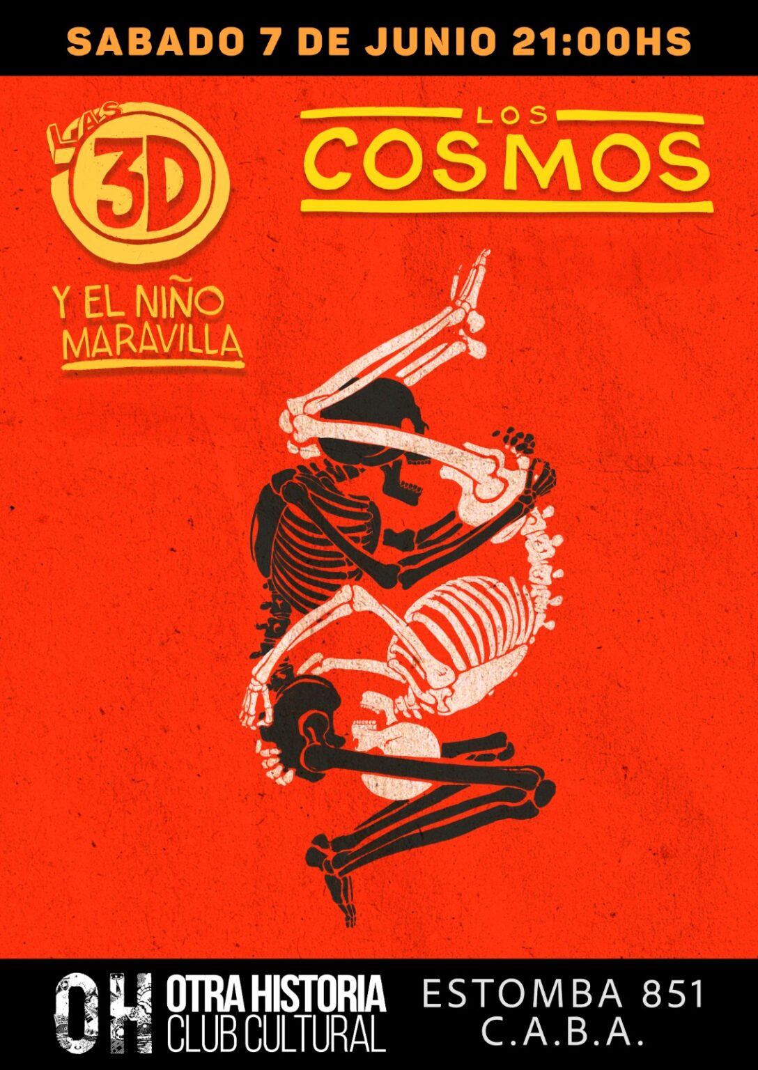 Los Cosmos, Las 3D y El Niño Maravilla - Otra Historia